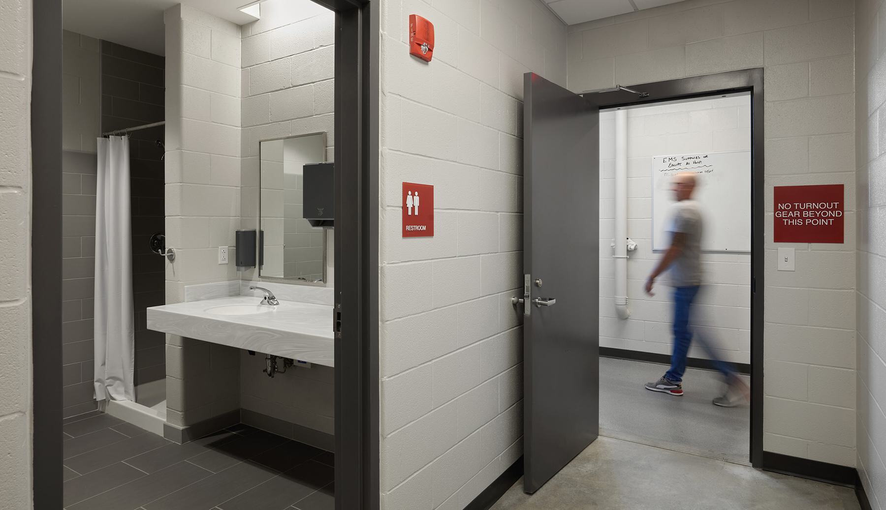 How Red/Yellow/Green Station Design Protects Firefighters