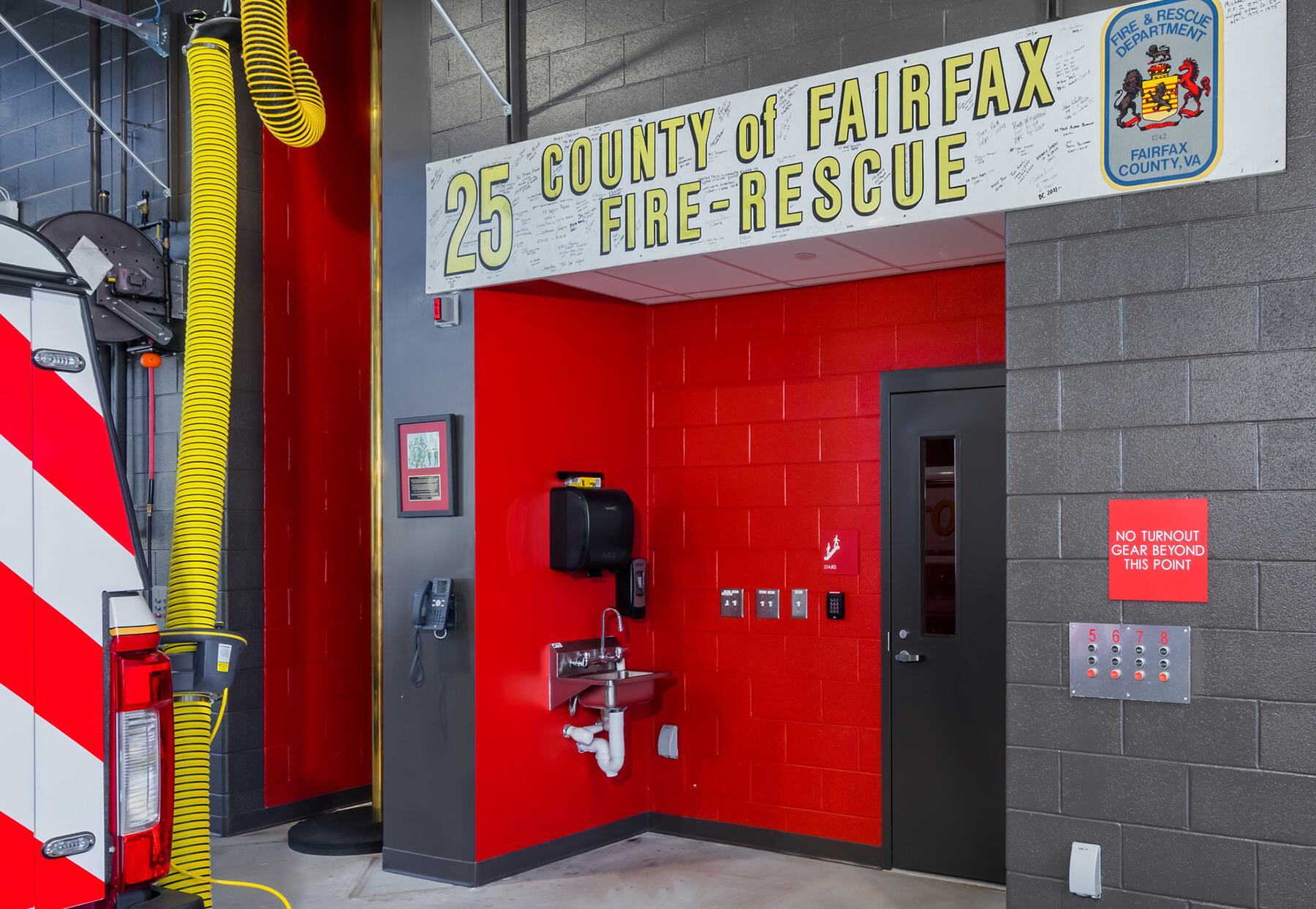 How Red/Yellow/Green Station Design Protects Firefighters