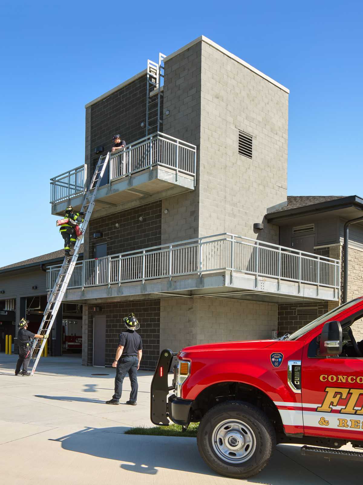 Fire & Rescue Facility Design | Fire Station Architecture by FGM Architects