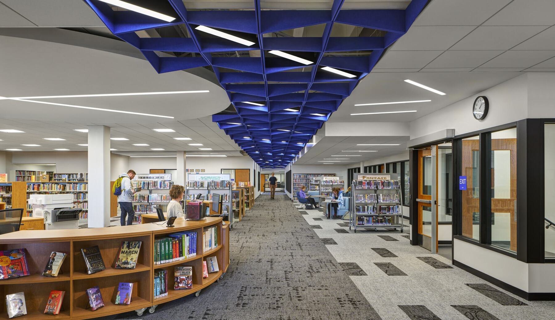 Township High School District 113 Highland Park High School Library ...